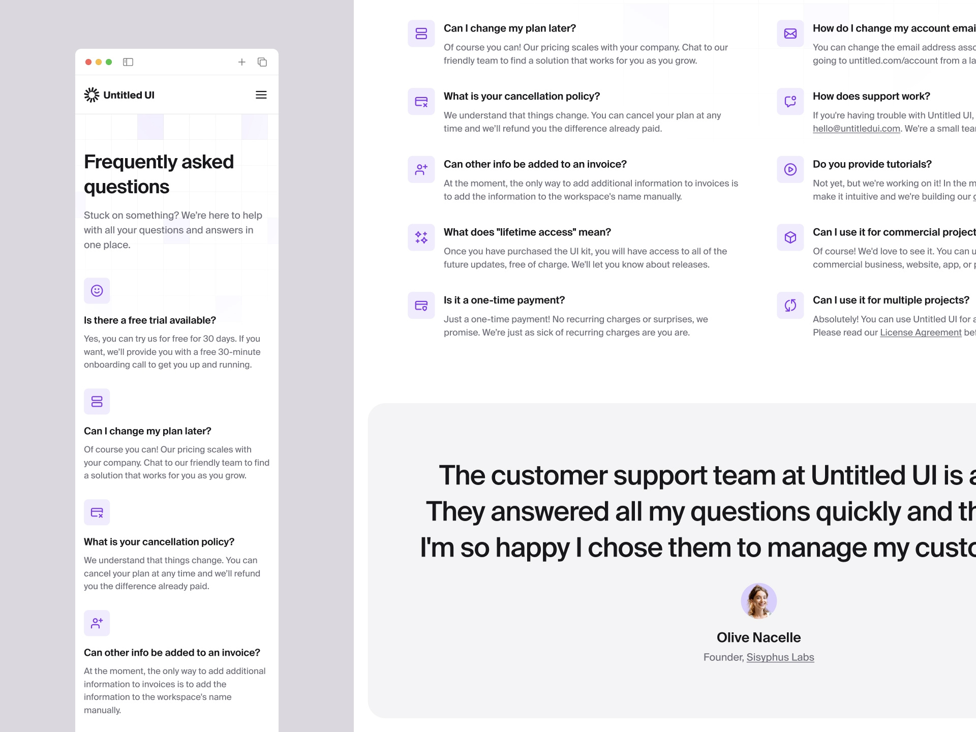 Frequently Asked Questions (FAQs) — Untitled UI by Jordan Hughes® on ... Frequently Asked Questions (FAQs) — Untitled UI by Jordan Hughes® on ...
